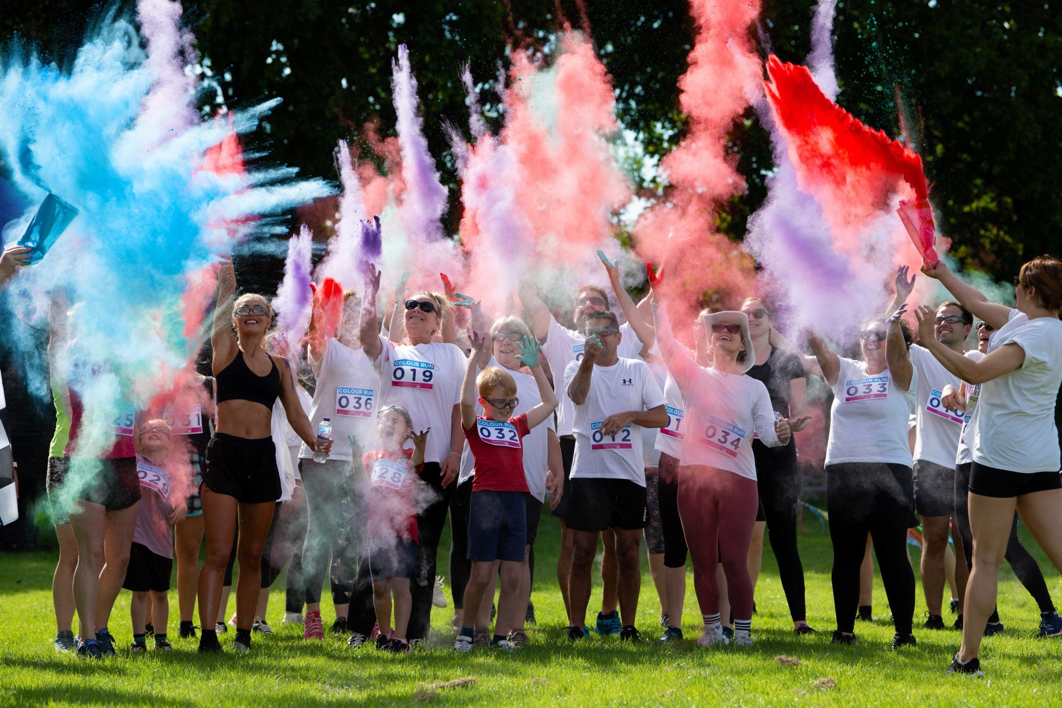 Churchill Colleagues raise over £400 with Charity Colour Run ...