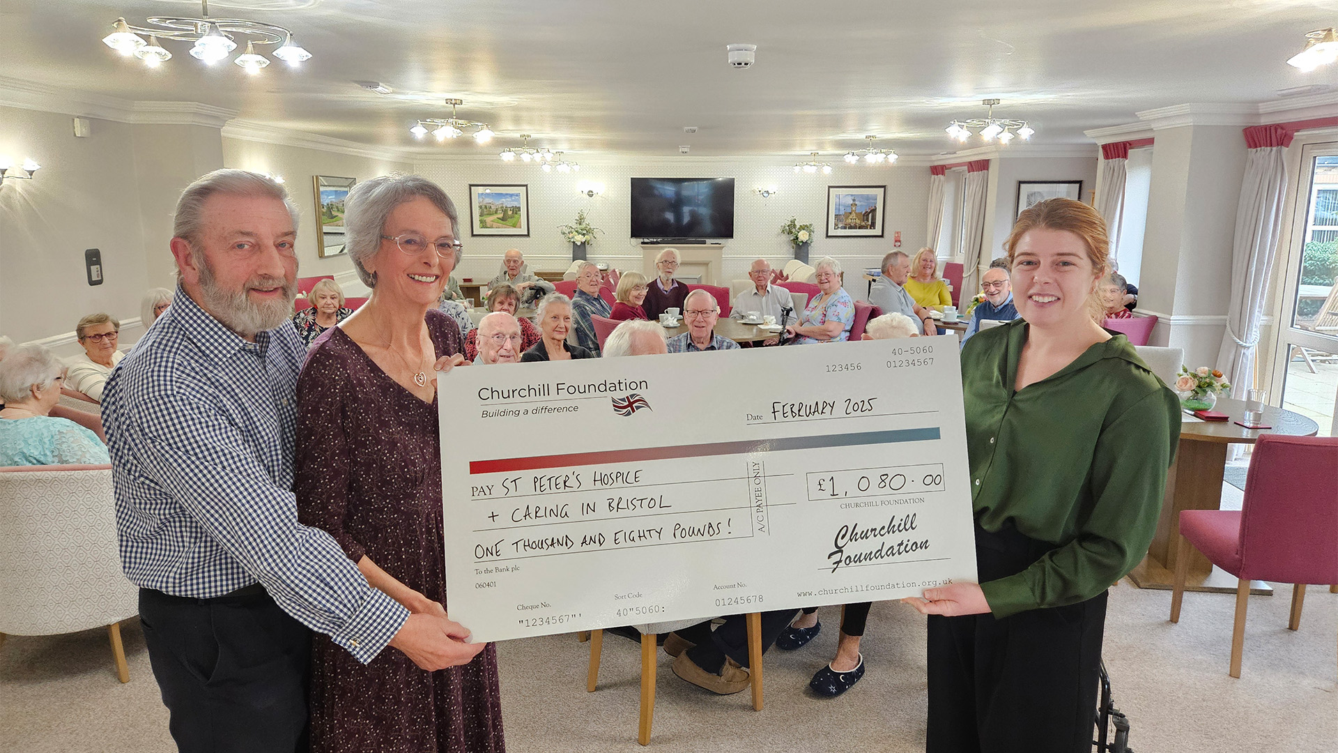 Churchill Foundation helps Trewin Lodge raise over £1,000 for local ...